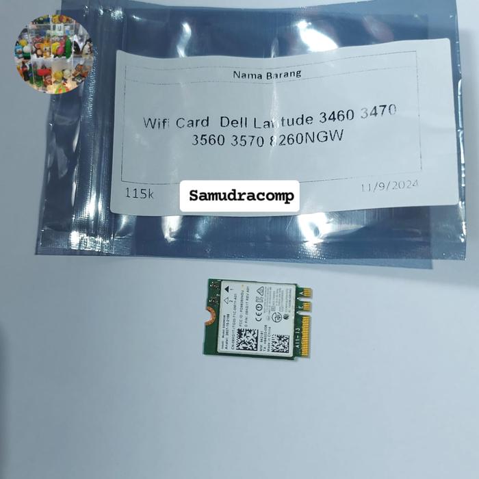 Jual Wifi Card Dell Latitude 3460 3470 3560 3570 8260NGW - Kab. Bekasi ...