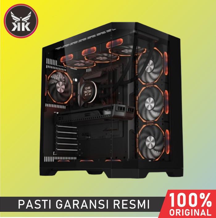 Jual CASING KOMPUTER PC GAMING VBR Z8 M-ATX USB Type-C DUAL CHAMBER ...