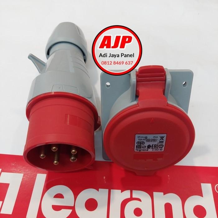 Jual 1set male female panel legrand 32a 3phase 5pin ip44 kode 555289 ...