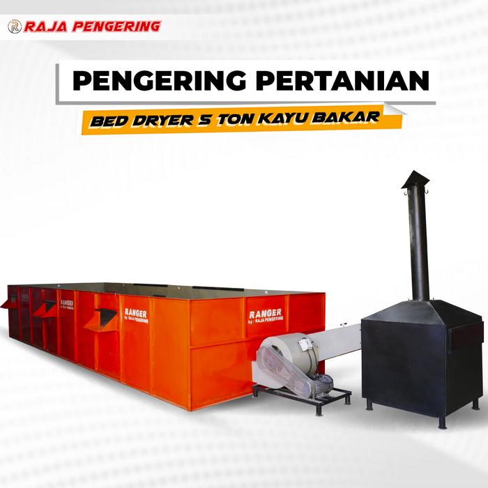 Jual Mesin Pengering Padi Jagung - Bed Dryer 3 Ton Kayu Bakar / Sekam ...