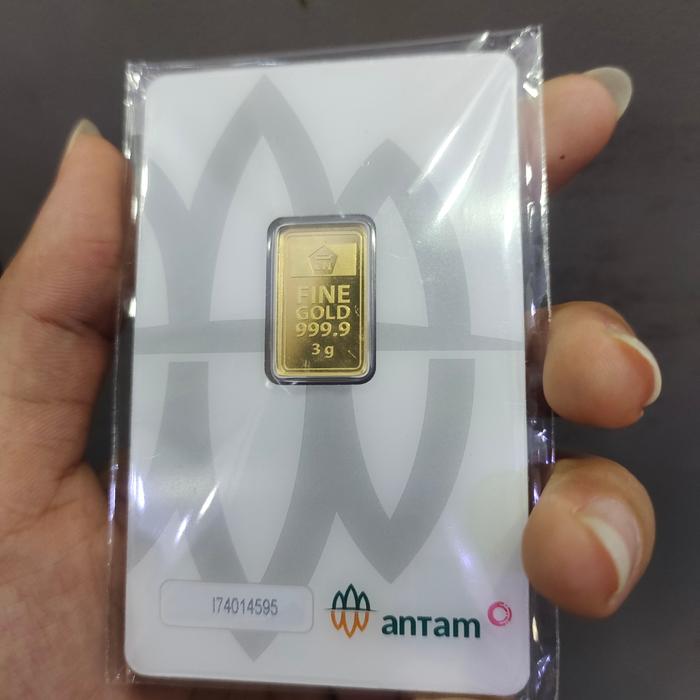 Jual Logam Mulia Antam Press Baru 9999 - 1gram - Jakarta Utara ...
