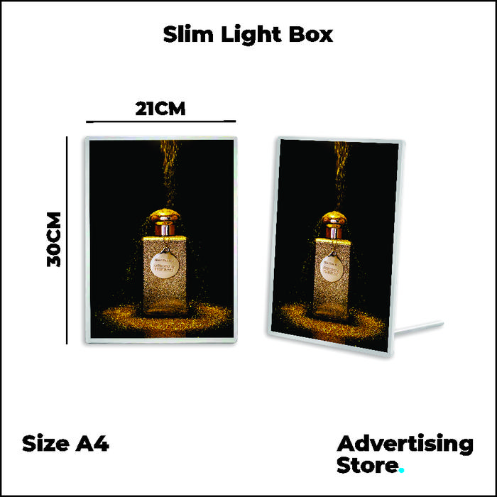 Promo Slim Light Box | Ultra Thin Light Box | Slim Light Pad | Display ...