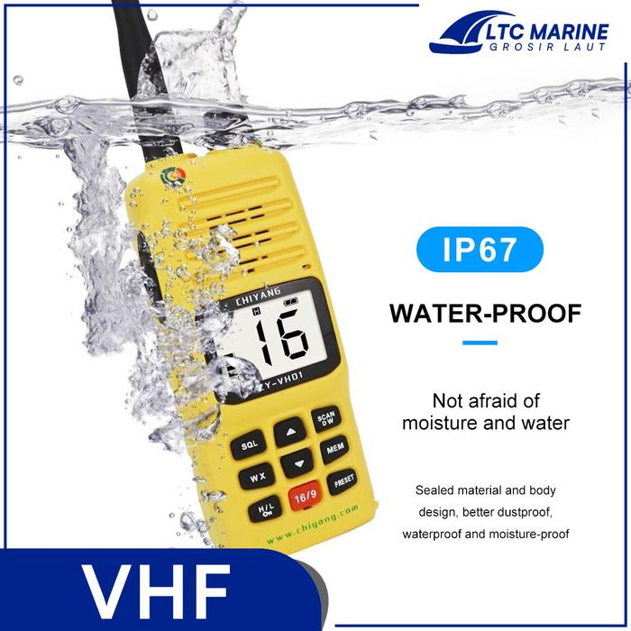 Jual IMPA 370131-2 Handheld Marine Radio Two-Way VHF Radiotelephone ...