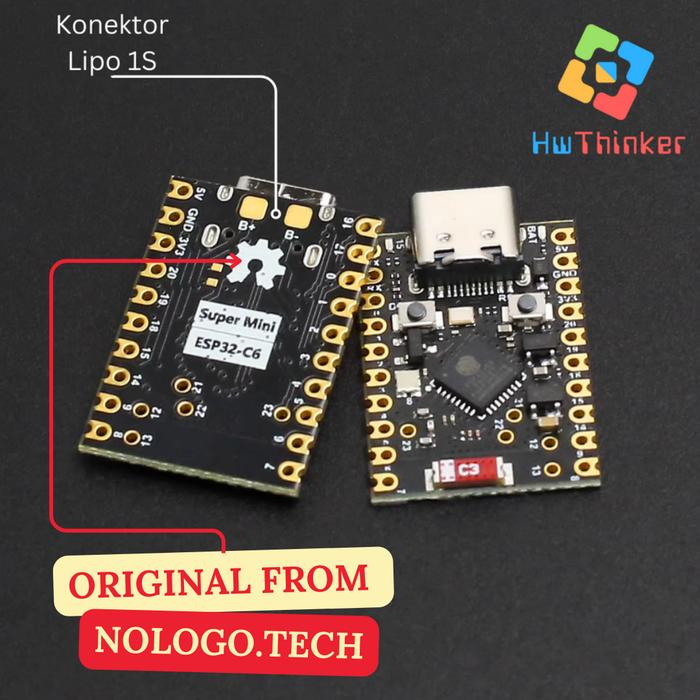 Jual Super Mini ESP32-C6 RISC-V Tiny Core Board WIFI 6 Zigbee Thread Bluetooth 5 (LE) BLE ...