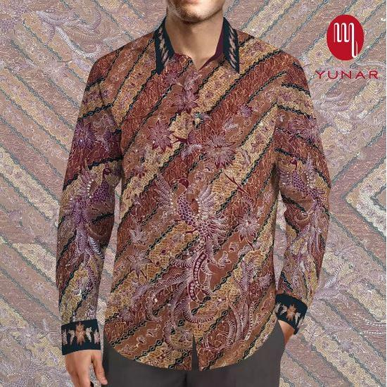 Jual Yunar Batik Tulis Tulungagung Kain Pola Kemeja Motif Tradisional ...