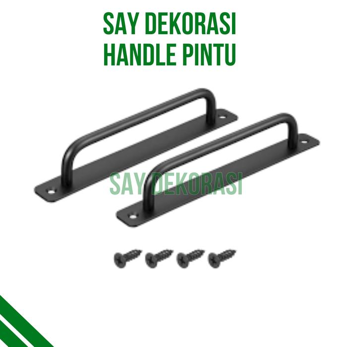 Jual SAY DEKORASI TYPE 117 handle gagang pintu rumah besi ukuran 50cm ...