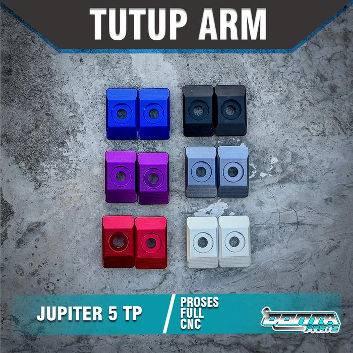 Jual TUTUP COVER SETELAN RANTAI SET SWING ARM JUPITER 5TP FULL CNC ...