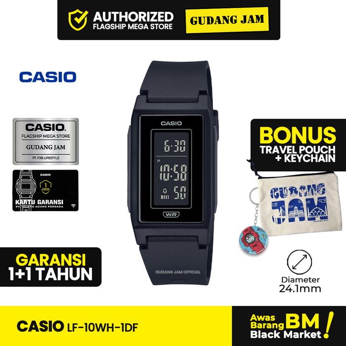 Promo Casio General LF-10WH-1DF LF-10WH LF-10 LF10WH LF10 - Kota ...