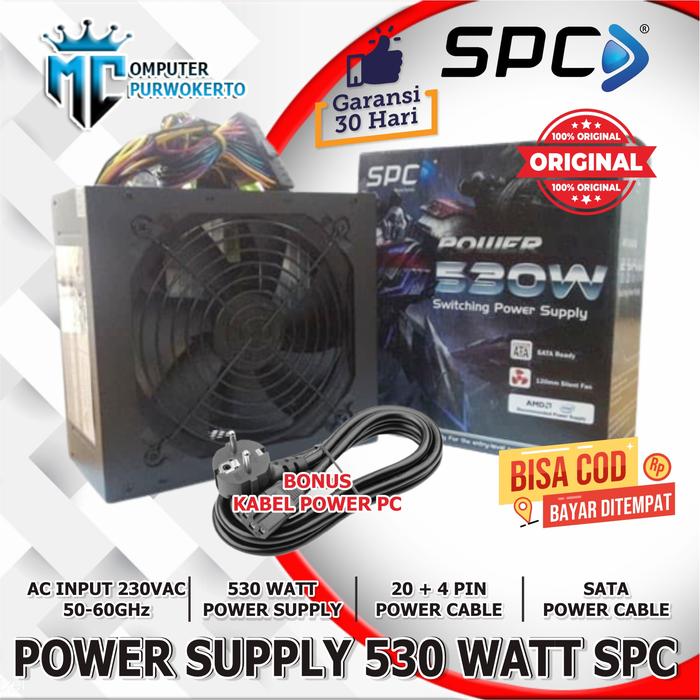 Promo Power Supply PSU SPC 530w Black Series - Kab. Banyumas - MIDES ...