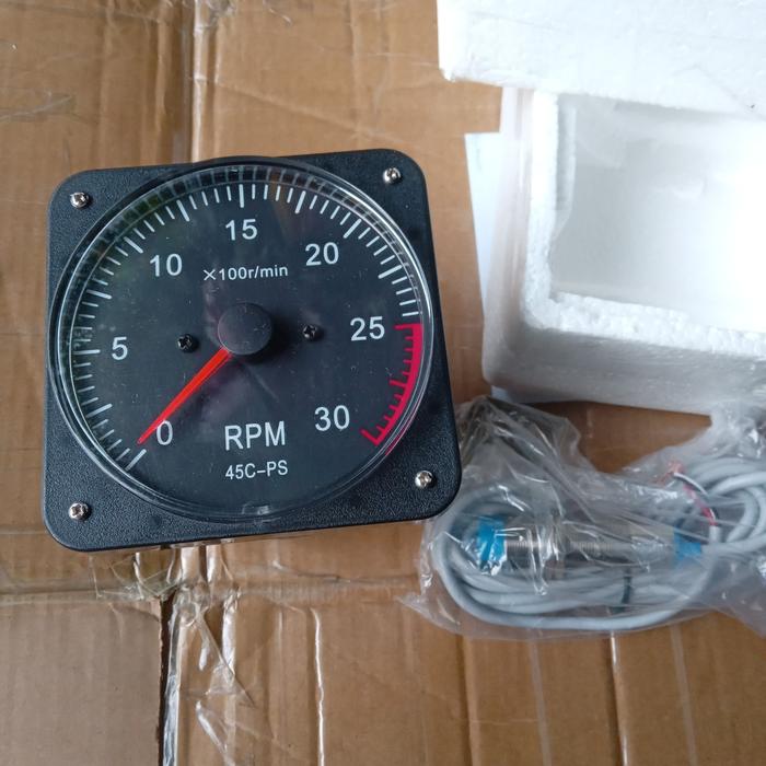 Jual RD-85 Kotak Analog Pointer Tachometer, Marine Tachometer rpm 3000 ...