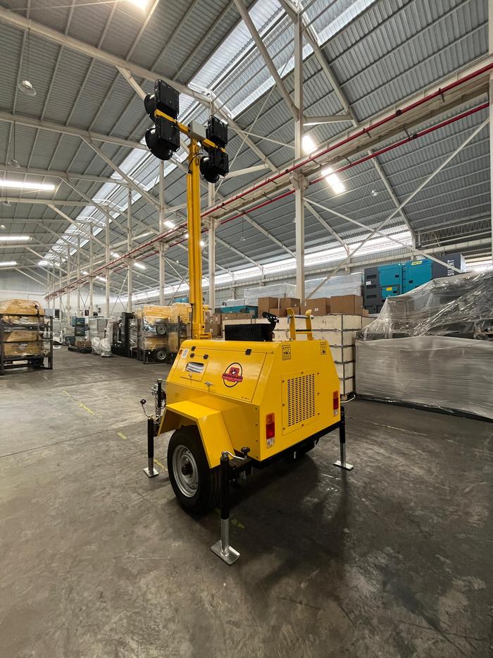 Jual Tower Lamp 4X400 Watt | Lighting Tower 9 Meter 4X400 LED - Kota ...