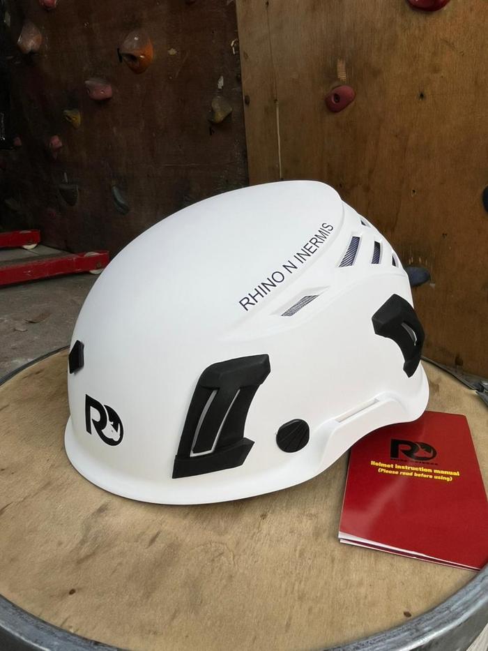 Jual helm safety panjat tebing rescue working dan mountainering rhino ...