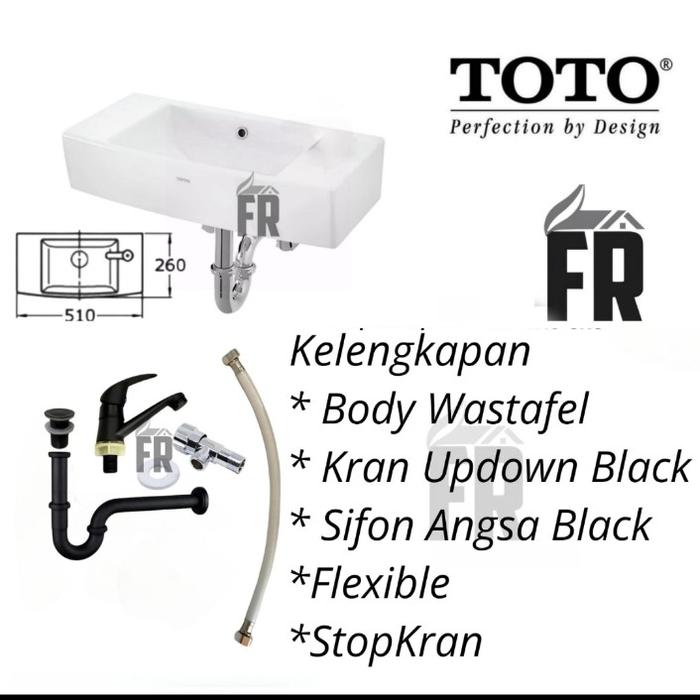 Jual paket lengkap wastafel Toto LW 248 JT1 - paket I - Jakarta Selatan ...