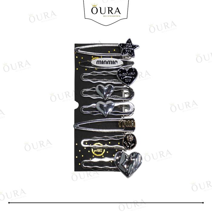 Promo Set Jepit Rambut Korea Y2K Hairclip Wanita Fashion Rambut ...