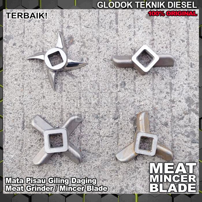 Jual Blade Mata Pisau Mesin Giling Daging / Meat Mincer Grinder Machine ...
