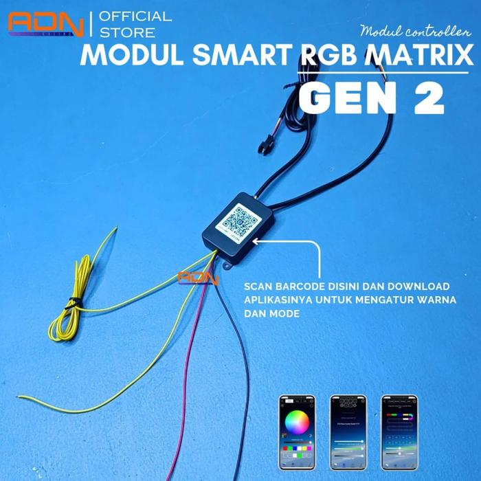 Jual Modul Controller Smart RGB Matrix Running WS2815 WS2812 12V ADN ...
