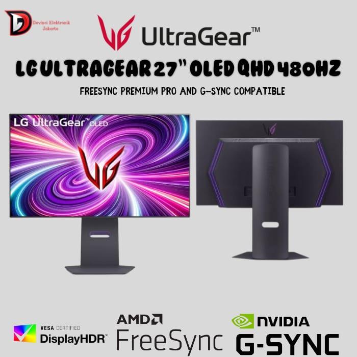 Jual LG ULTRAGEAR 27GX790A 27" GAMING MONITOR OLED QHD 480HZ FREESYNC ...