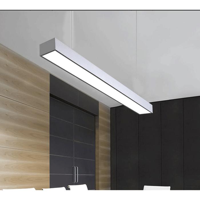 Jual 36W 120 cm - Lampu Gantung LED Persegi Panjang Kotak Lampu Kantor ...