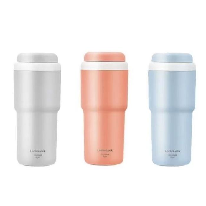 Promo Termos Locknlock First Tumbler Hot Cool with Titanium Layer 480ML Double Insulated Bottle ...