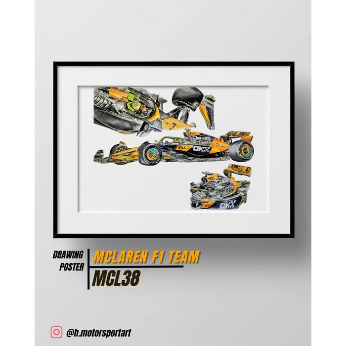Jual Poster Dinding Formula 1 (Printed) - Opsi 1:MCL38 - Jakarta Barat ...