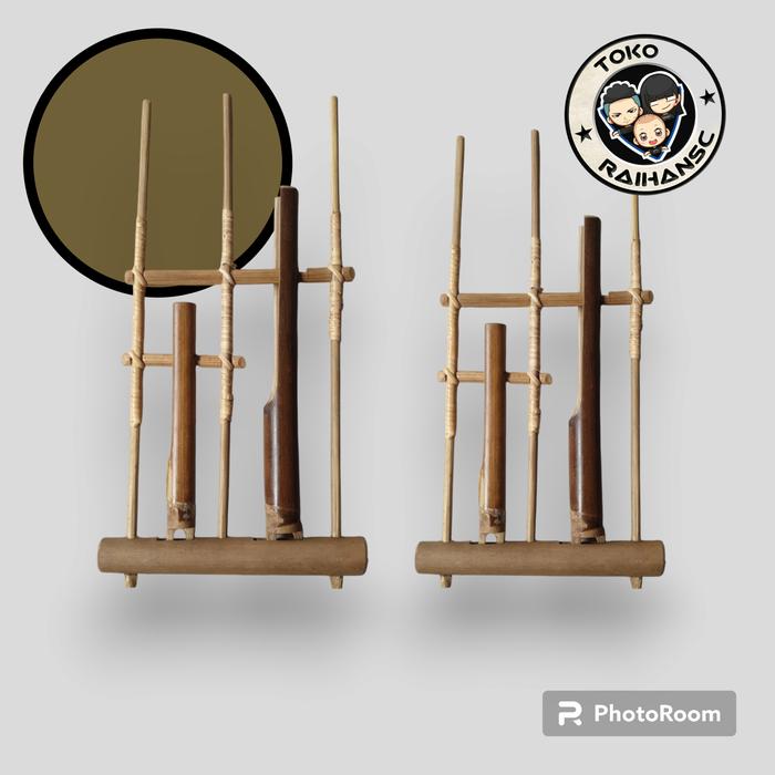 Jual Jual angklung satuan 1 oktaf Nada Standar (Sarinande/ 8 Nada)Bambu ...