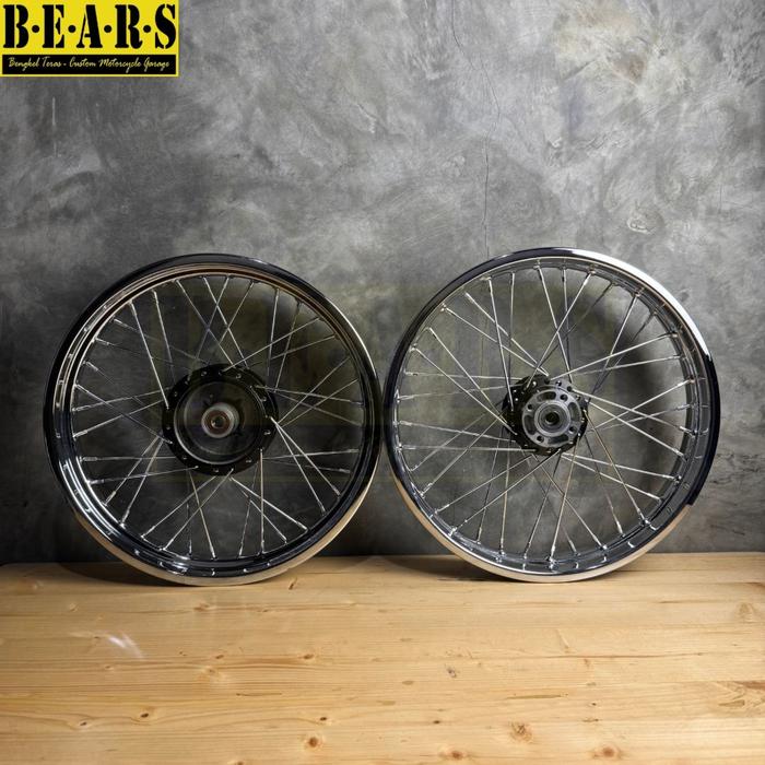 Jual Paket Roda Set W175 Velg DID Include Tromol Dan Jari Jari Kawasaki ...