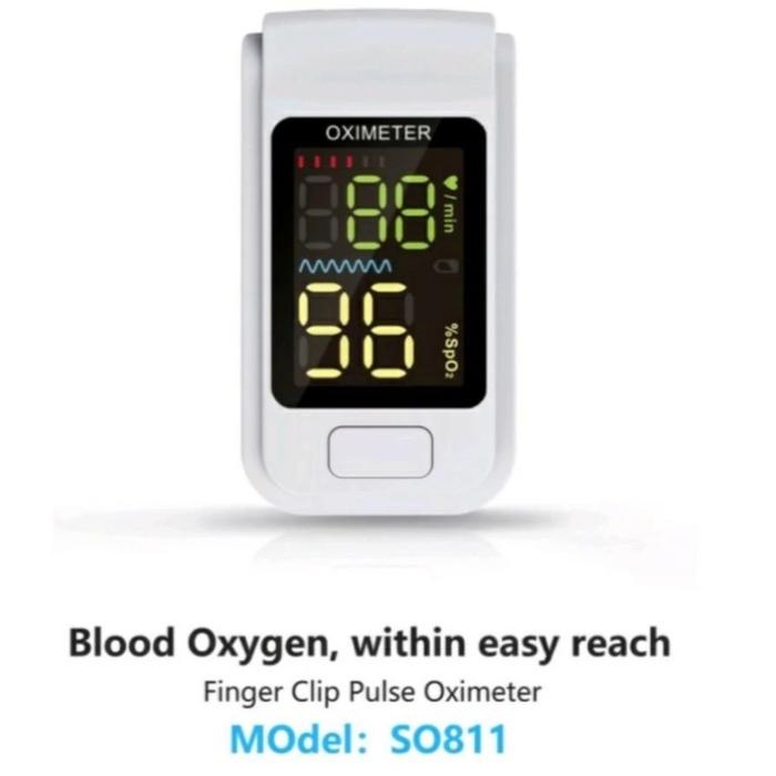 Jual Paket Oximeter Pulse A2 LK89 Oxymeter Oksimeter Fingertip Pulse ...