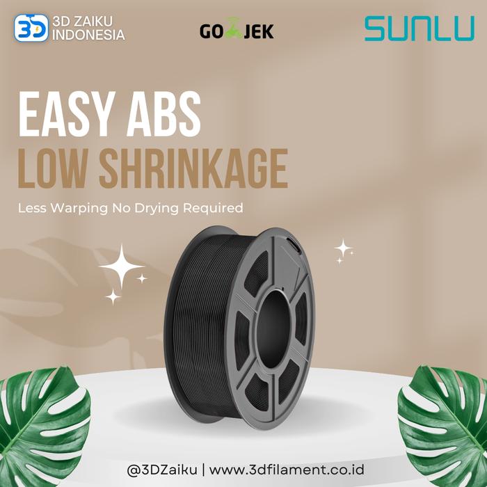 Jual SUNLU 3D Filament Easy ABS Low Shrinkage Less Warping No Drying ...