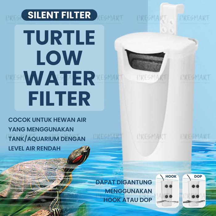 Jual Turtle Tank Low Water Filter Kura Air Dangkal Tempat Kandang Aquarium Kura2 Brazil ...