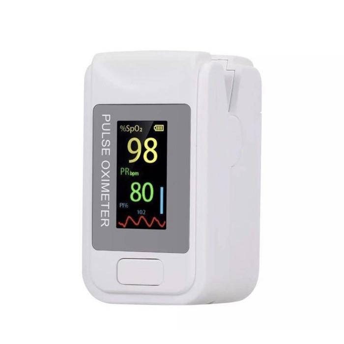 Jual Paket Oximeter Pulse A2 LK89 Oxymeter Oksimeter Fingertip Pulse ...