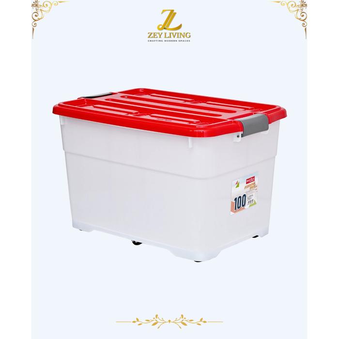 Promo 〖ZEY〗 Lion Star Basic Home BVC-8 Astoria Box 100 Container ...