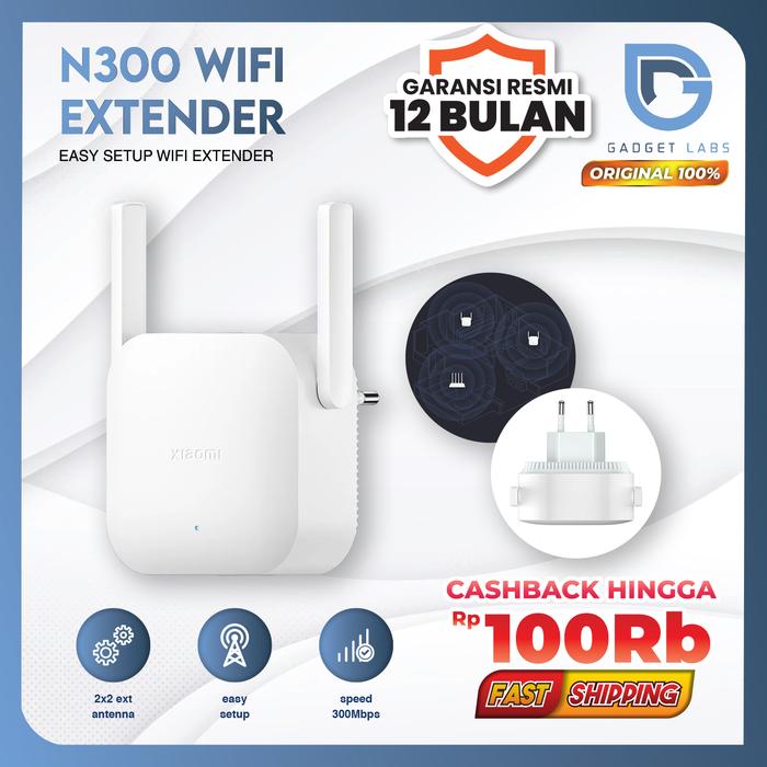 Jual Repeater Xiaomi Mi WiFi Range Repeater Extender PRO / AC1200 ...
