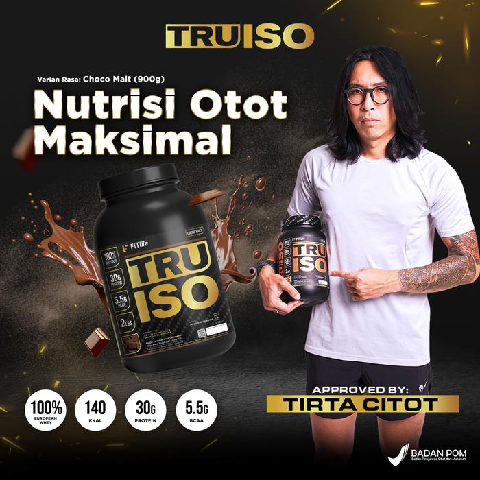 Promo Fitlife TRUISO 2 lbs 900 gr Susu Whey Protein Isolate Tru Iso ...