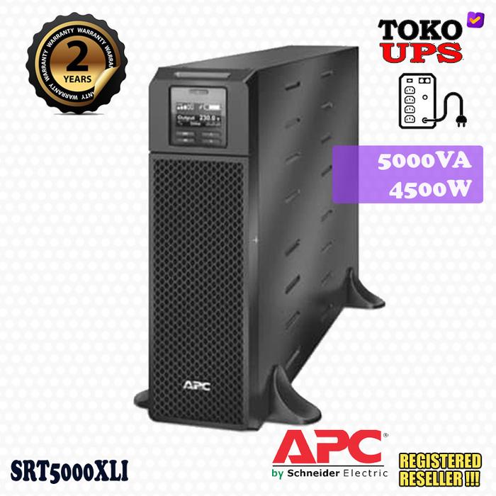Promo APC UPS Smart Online SRT5KXLI SRT5000XLI 5000VA 4500W - Wrapping ...