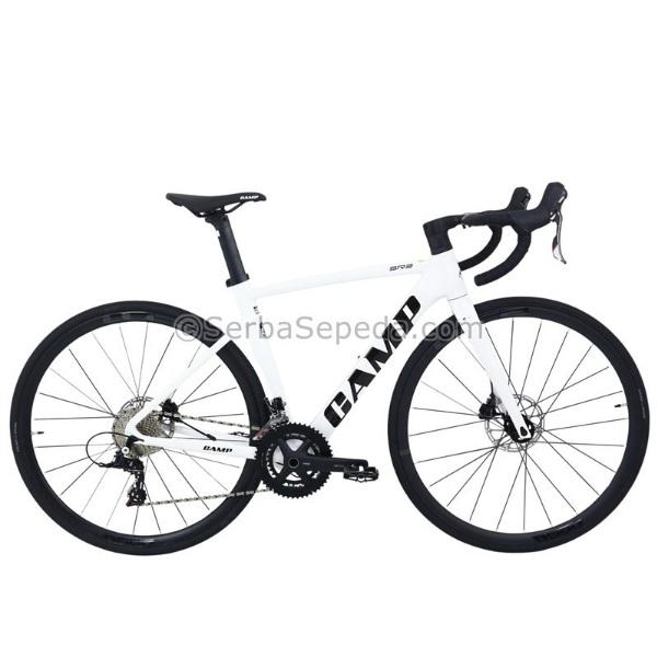 Jual Roadbike Camp 700C ACE 7000 - SR3D - SR5 Pro All Rounder Sepeda Balap UCI - SR3D Putih, 49 ...