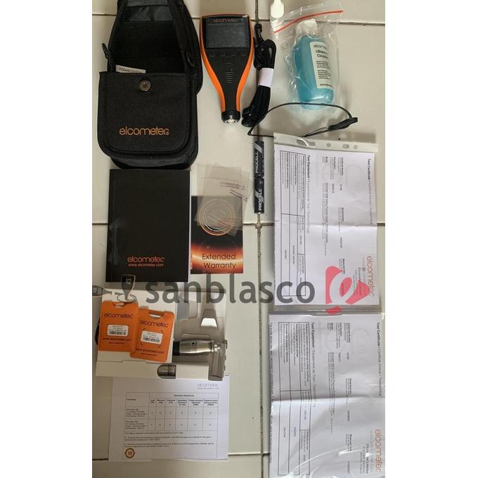 Jual ORIGINAL Elcometer 500 Model B A500C-B + C1 Concrete Thickness ...