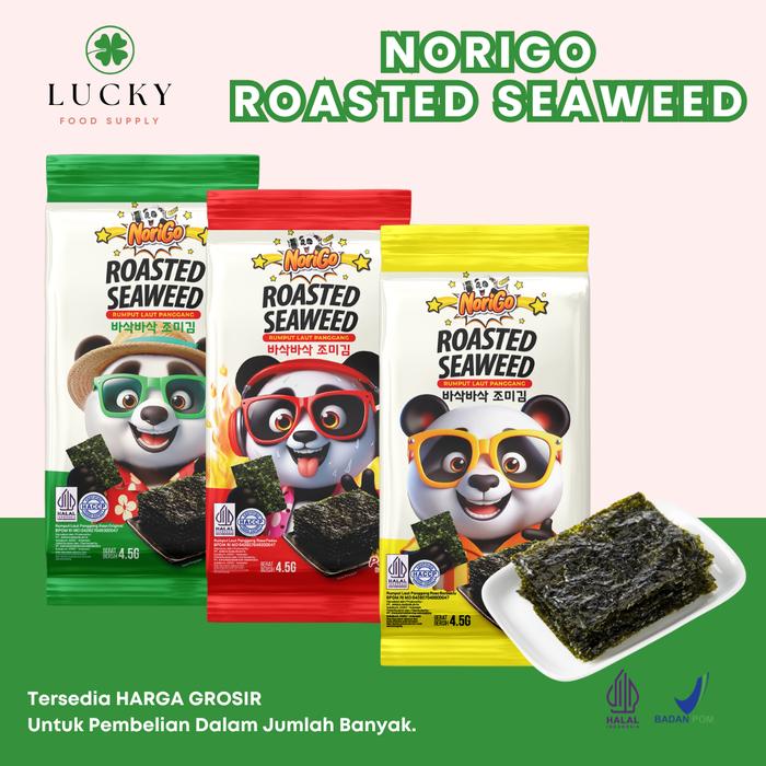 Jual Norigo Dosirak RUMPUT LAUT PANGGANG ROASTED SEAWEED / Snack / Nori ...