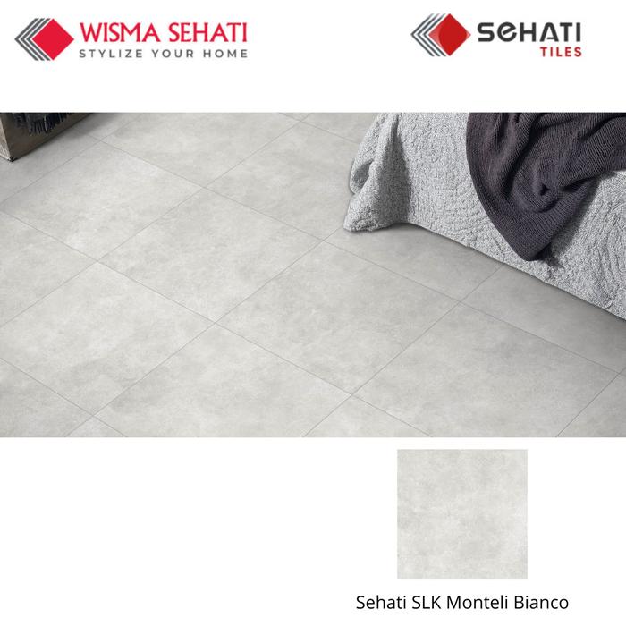 Jual Granit Tile 60x60 Grey Tiles Granit Abu-Abu Sehati SLK Monteli Ash ...