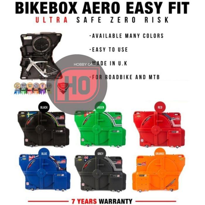 Promo ALAN BIKE BOX AERO EASY FIT - Bikebox Easyfit Ultra Safe Zero ...