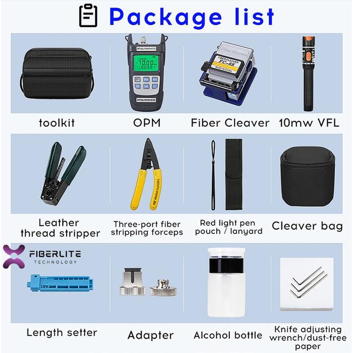 Jual 100% ORIGINAL AUA-MC70 Tool Set FO AUA-MC7 Tool Kit Set Alat Fiber ...