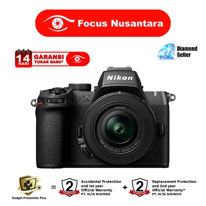 Promo Nikon Z50 II Kit 16-50mm f/3.5-6.3 VR Mirrorless Camera Nikon Z50 ...