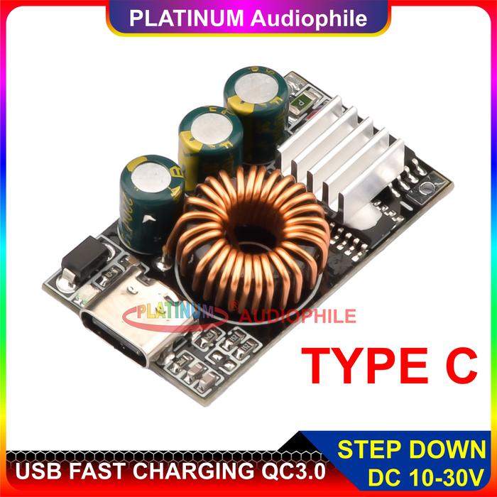 Jual Modul Fast Charging USB Type C 5V 9V 12V 30W Quick Charger QC2.0 ...