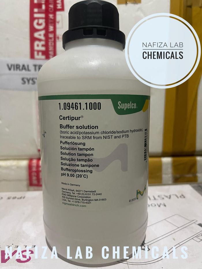 Jual BUFFER SOLUTION / LARUTAN BUFFER pH 9 MERCK 109461 1 L - Kab ...