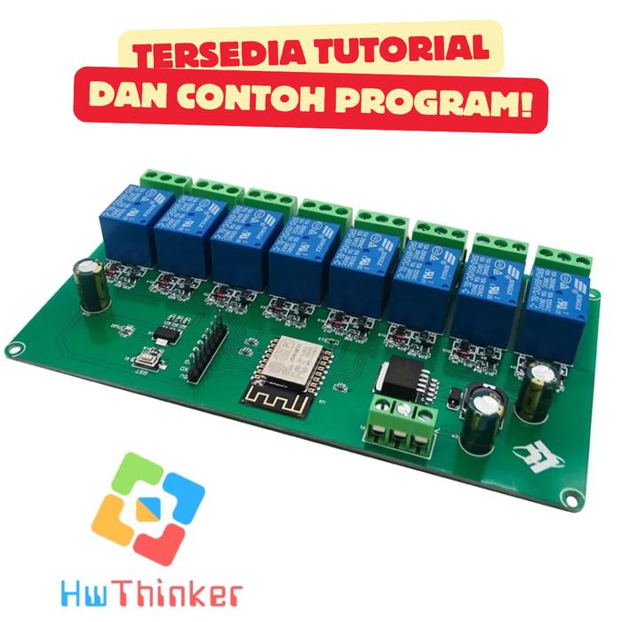 Jual Modul Relay 8 Channel ch 8ch WIFI ESP-12F ESP8266 10A IOT - Kota ...