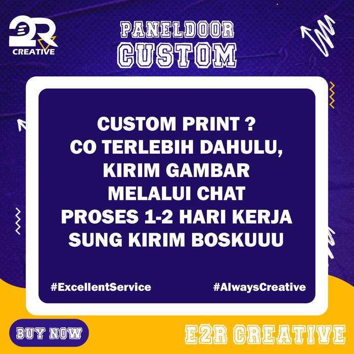 Jual Panel / Backdoor Akrilik TRML T200 Polos & Print Bisa Custom & COD ...