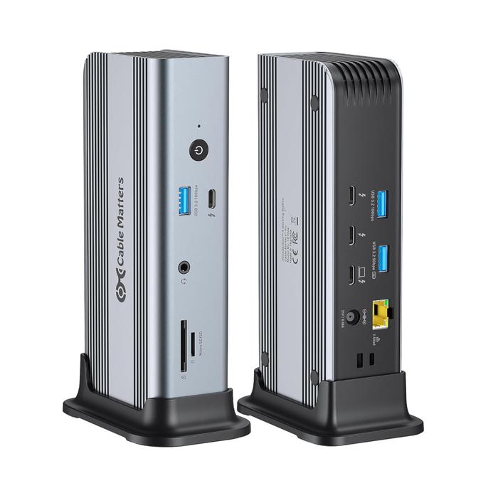 Jual Cable Matters Intel Certified 11 in 1 Thunderbolt 5 Dock Macbook ...