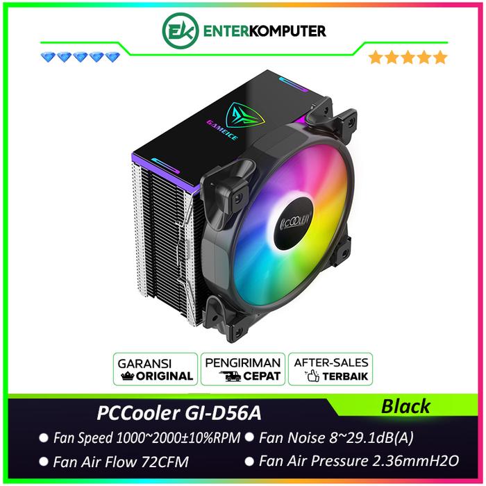 Jual PCCooler GI-D56A HALO RGB CPU Cooler - Jakarta Pusat - Enter ...