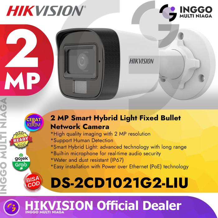Jual Hikvision IP Camera DS-2CD1021-I 2MP - 2CD1021G0-I - Jakarta Barat - PT Inggo Multi Niaga ...