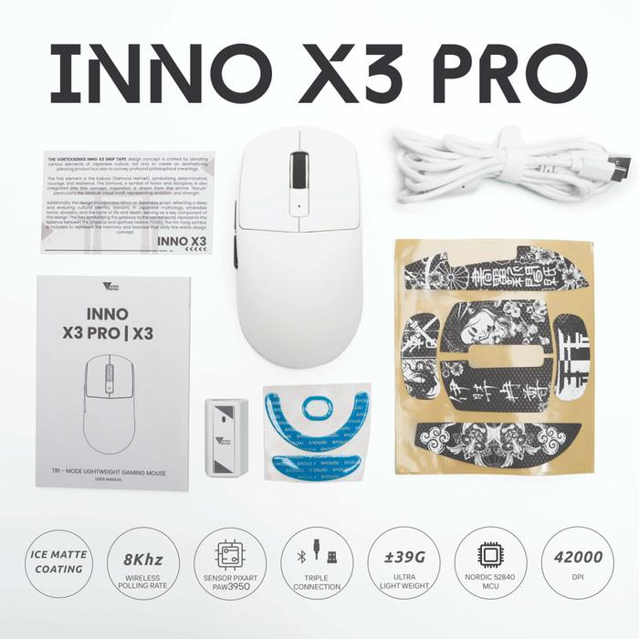 Jual Vortexseries Inno X3 / Vortex Inno X3 Pro 8K Lightweight Wireless ...