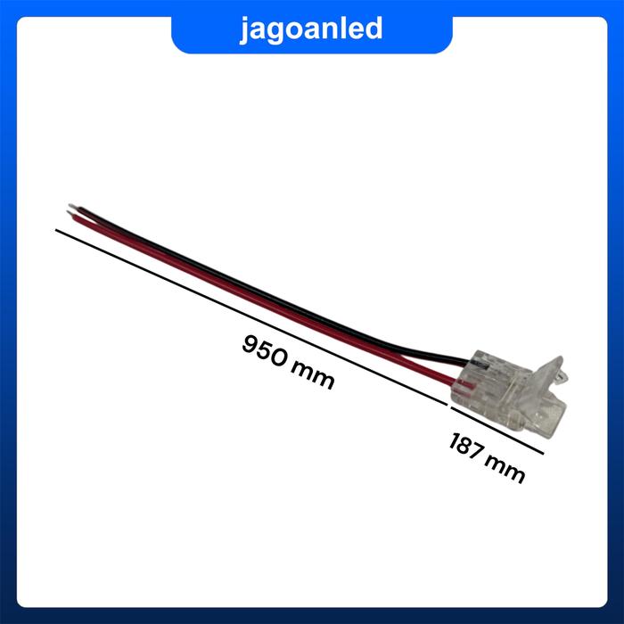 Jual Sambungan LED Strip COB 12V Konektor LED Strip SMD Connector Jepit ...